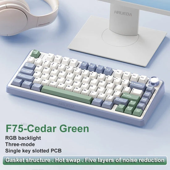 Aula F75 75% Gasket Wireless Mechanical Keyboard – GenesisPC