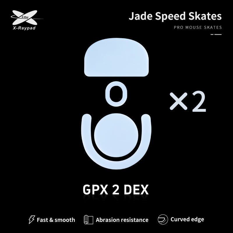 Xraypad Jade Speed Mouse Skates For Logitech PRO X SUPERLIGHT 2 DEX ...