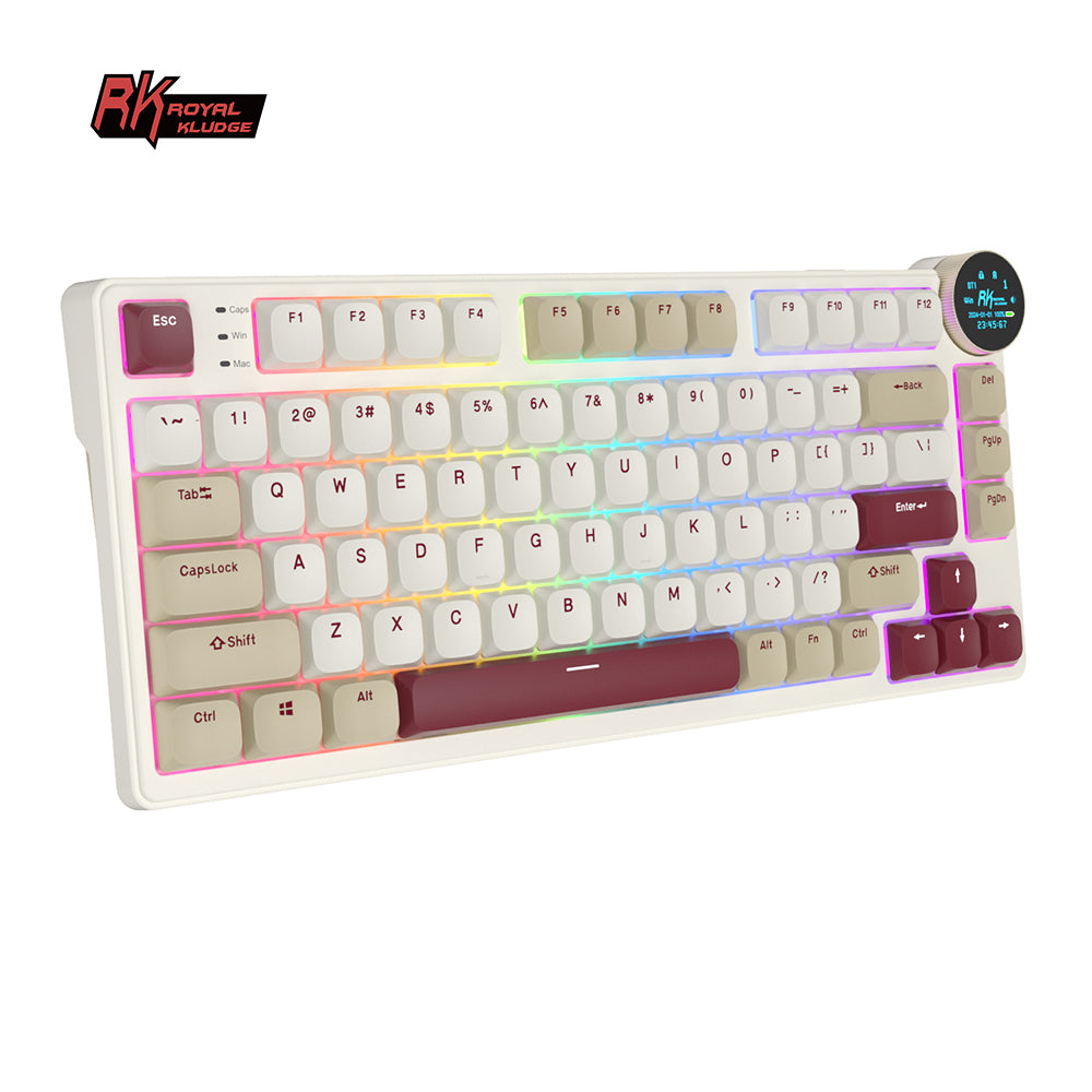 Royal Kludge N80 Low-Profile Mechanical Keyboard – GenesisPC