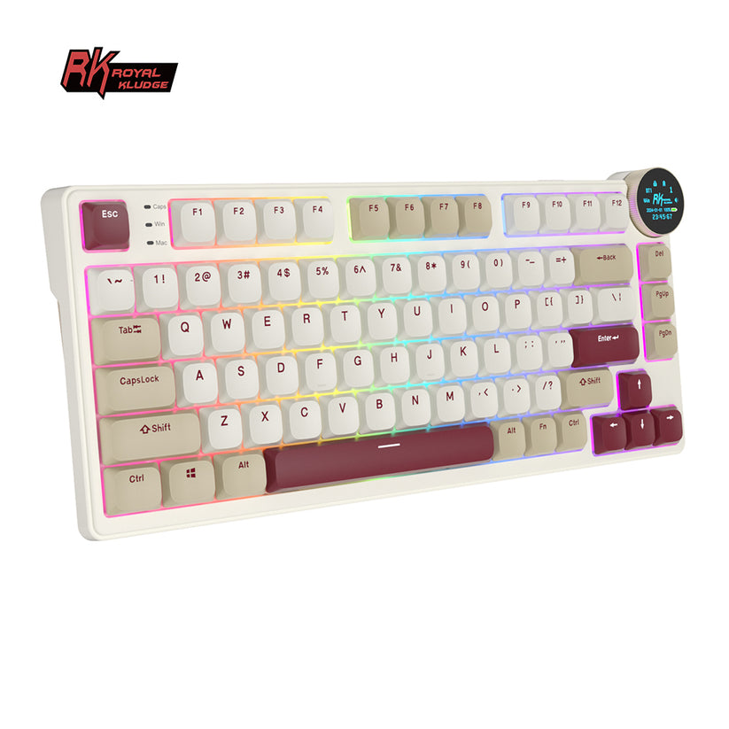 Royal Kludge N80 Low-Profile Mechanical Keyboard – GenesisPC