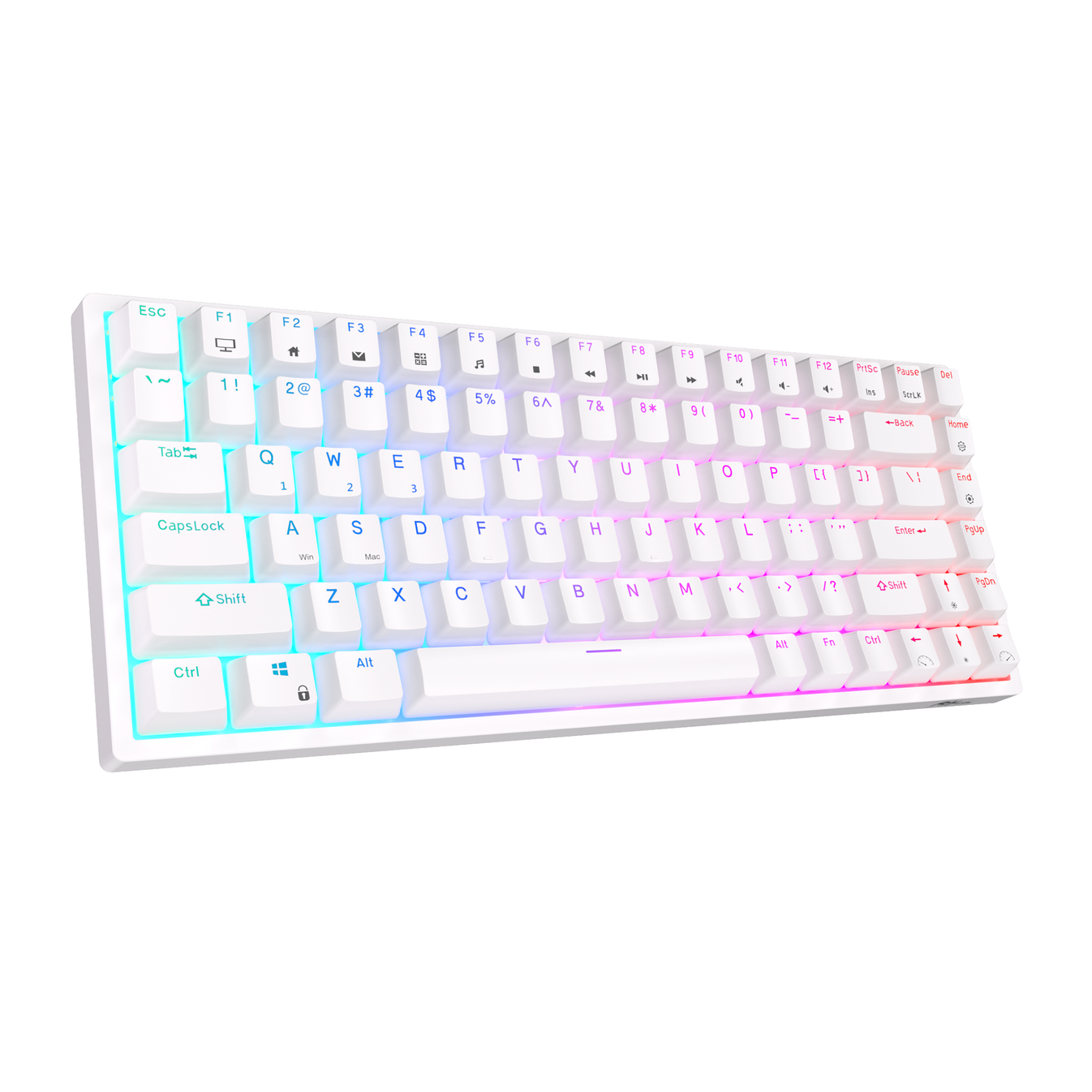 Royal Kludge RK84 V2 Wireless (Bluetooth and 2.4Ghz) – GenesisPC