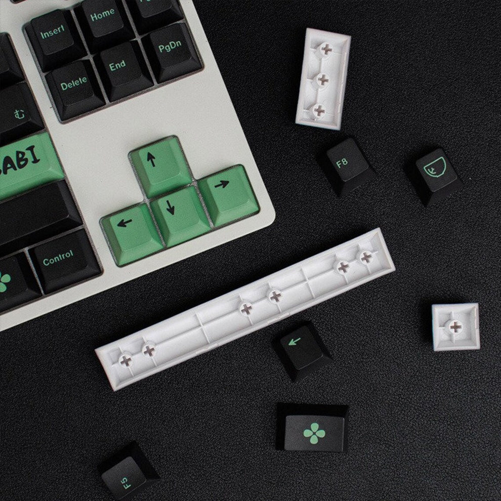 GMK Wasabi PBT DyeSub Keycaps (Clones) – GenesisPC