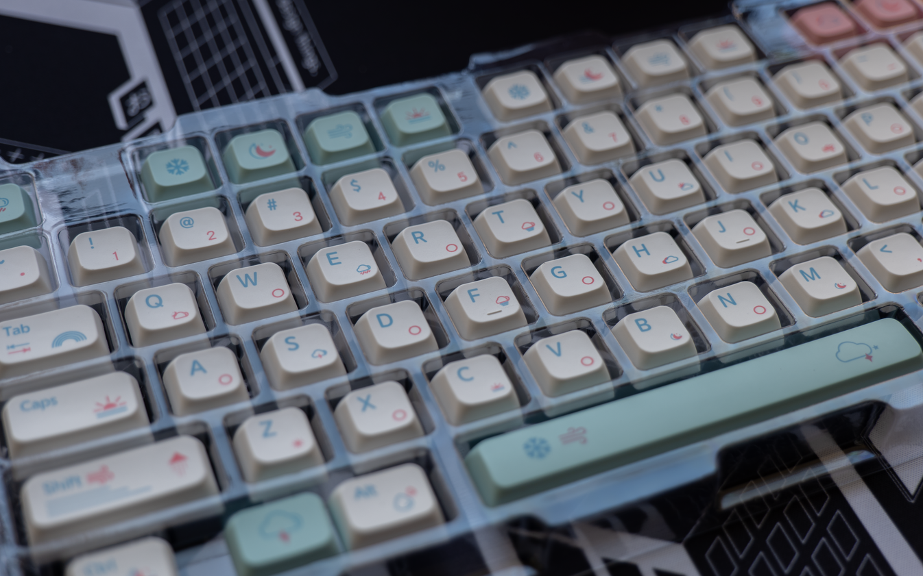GenesisPC Weather Theme Keycaps