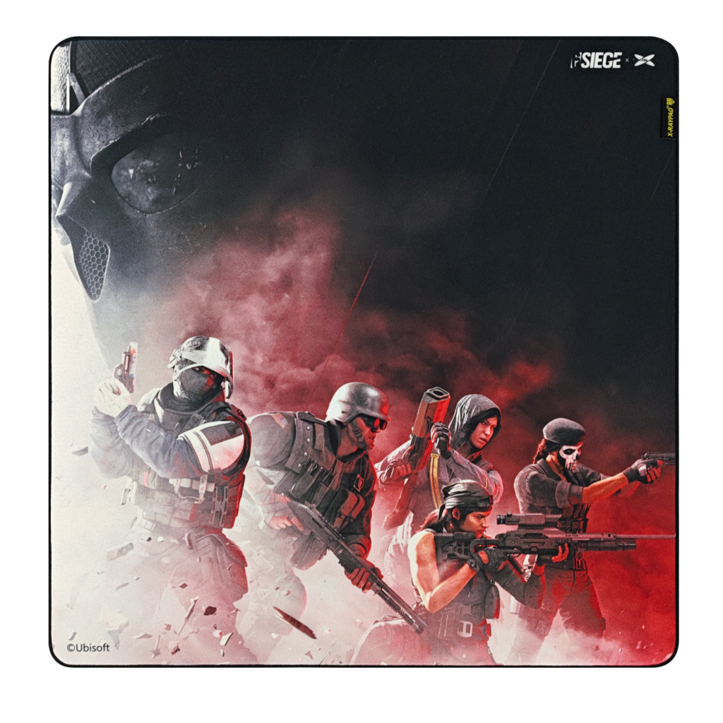 R6 SIEGE x Xraypad Aqua Control Plus V2 Gaming Mousepads – GenesisPC